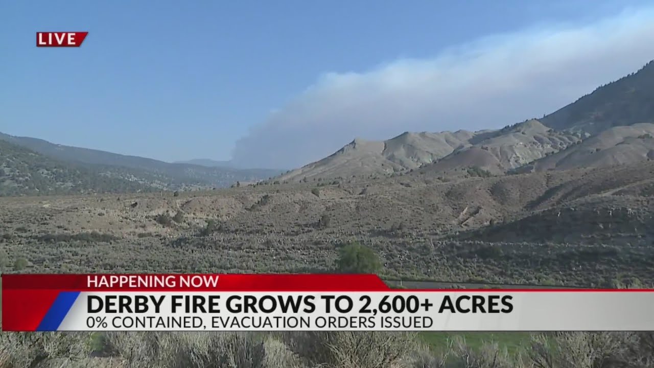 Derby Fire nearly doubles in size overnight - Areyoupop